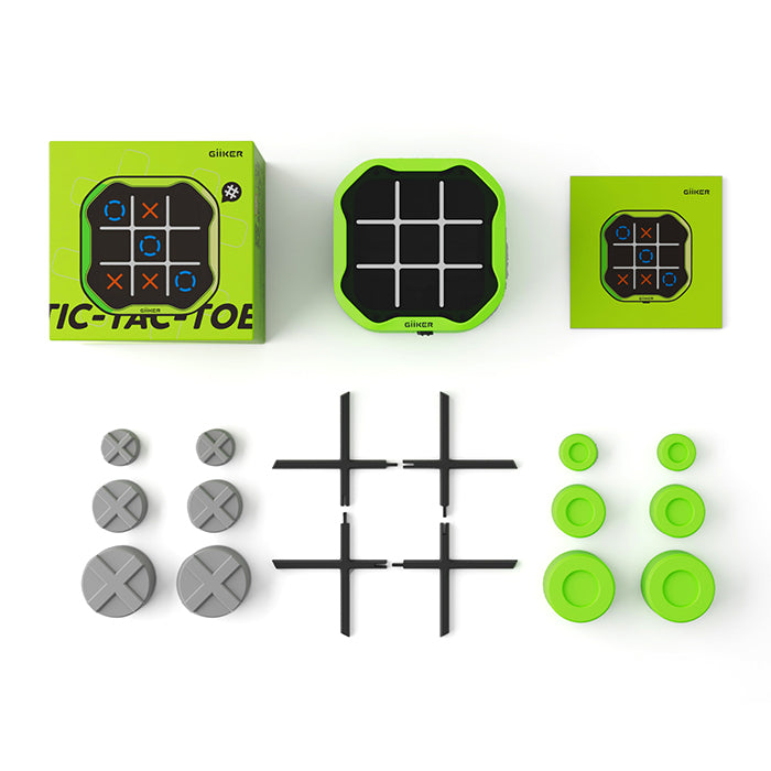 Tic-tac-toe Bolt Tres en Raya Verde · Giiker