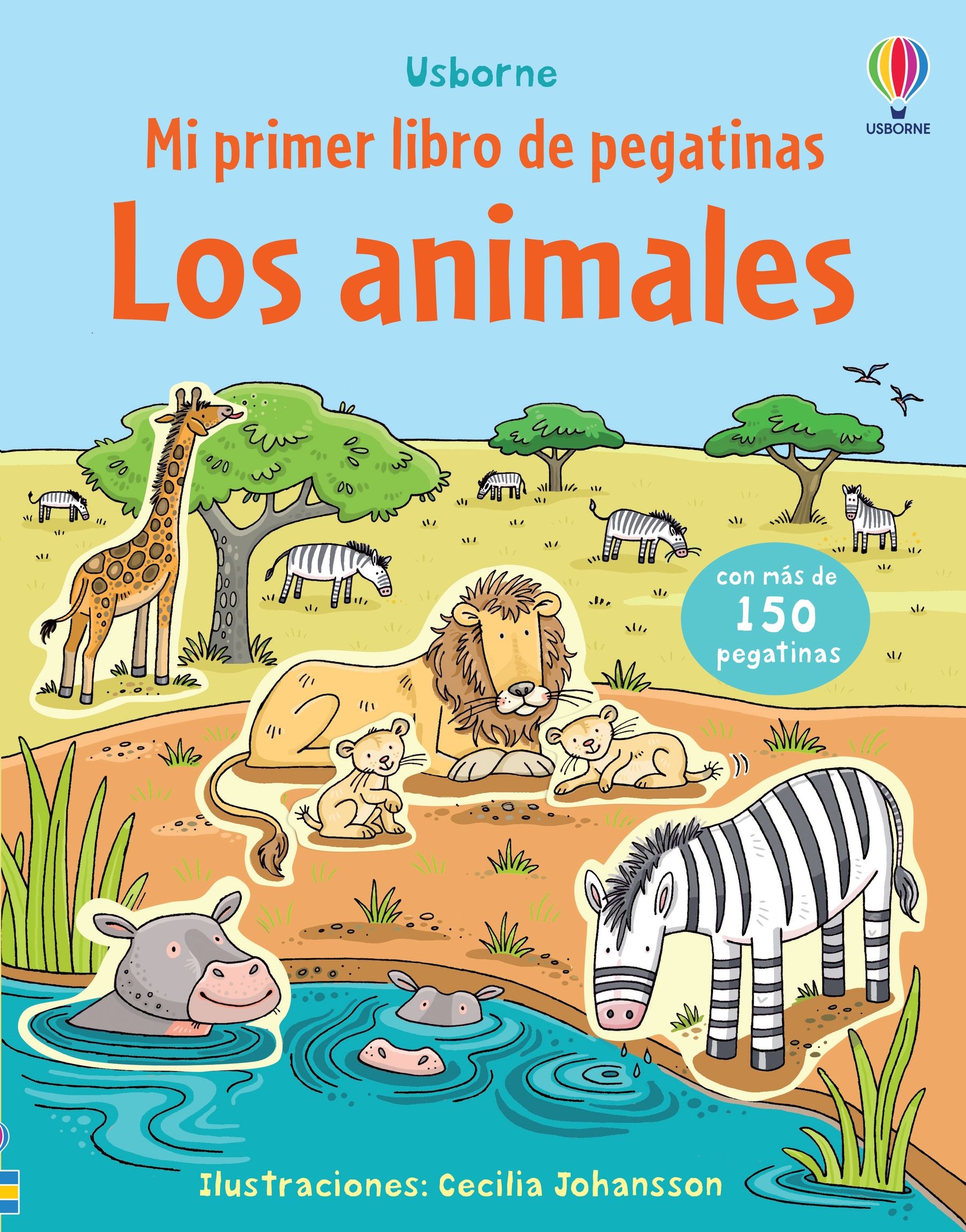Mi primer libro de pegatinas · Los animales