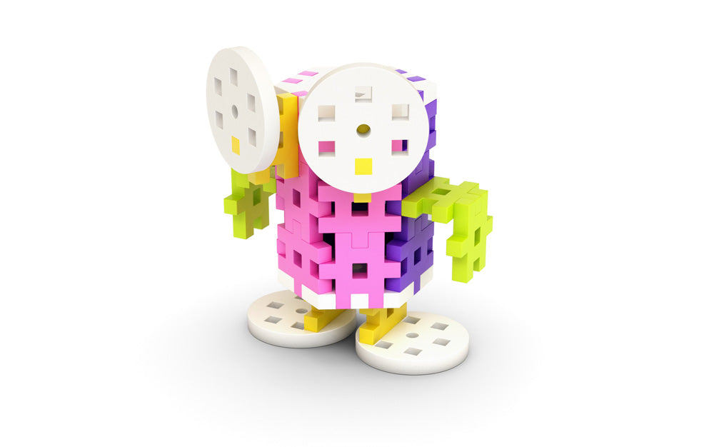 Bloques Meli · Basic Constructor 400 piezas Pastel