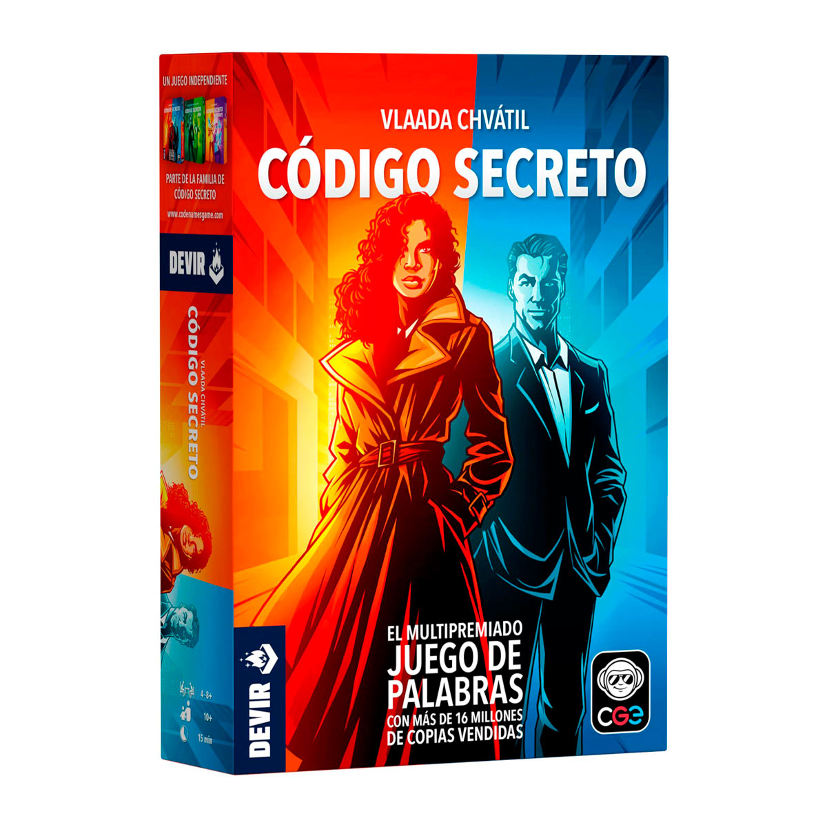 Código Secreto - Juego de estrategia - A partir de 14 años