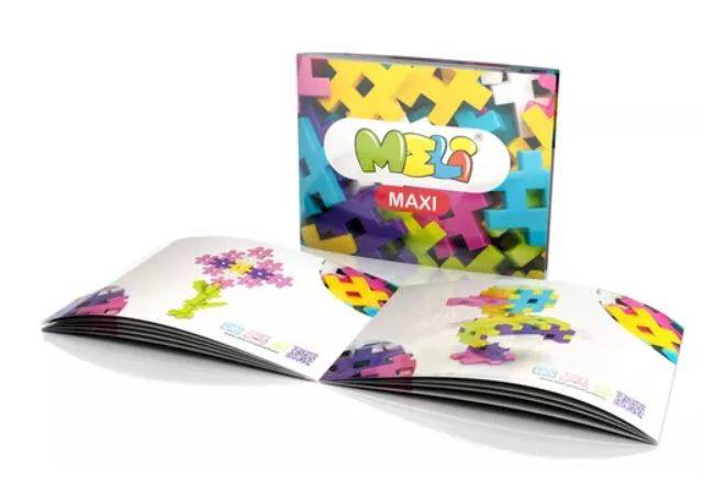 Bloques Meli · Maxi Pastel 50 piezas