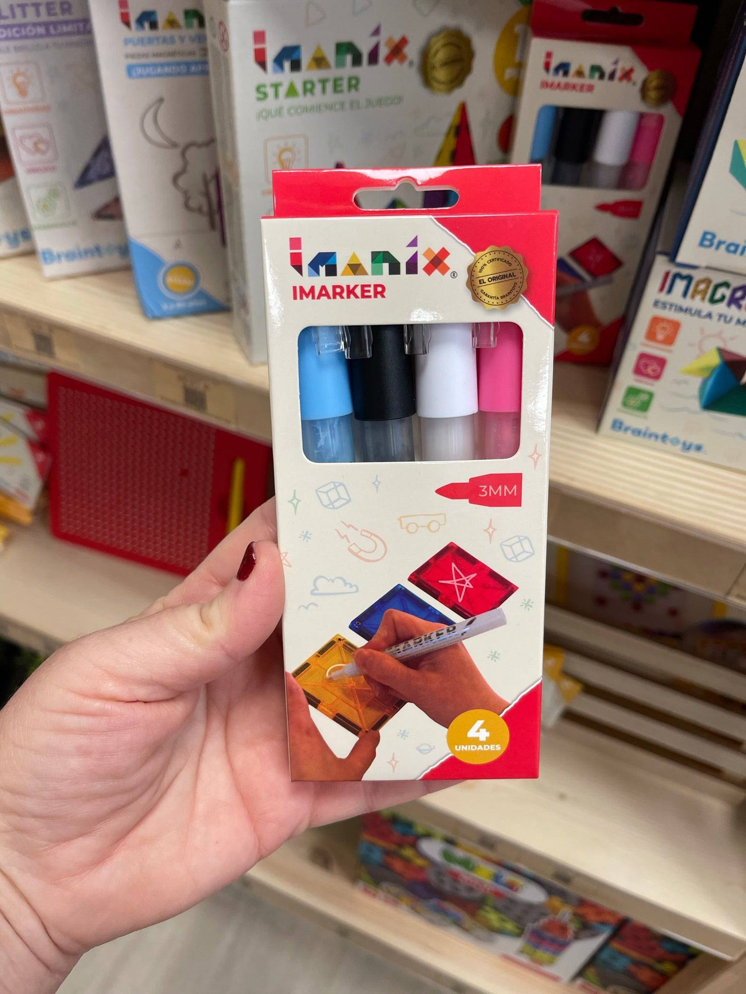 Imanix Imarker 4 colores · Braintoys