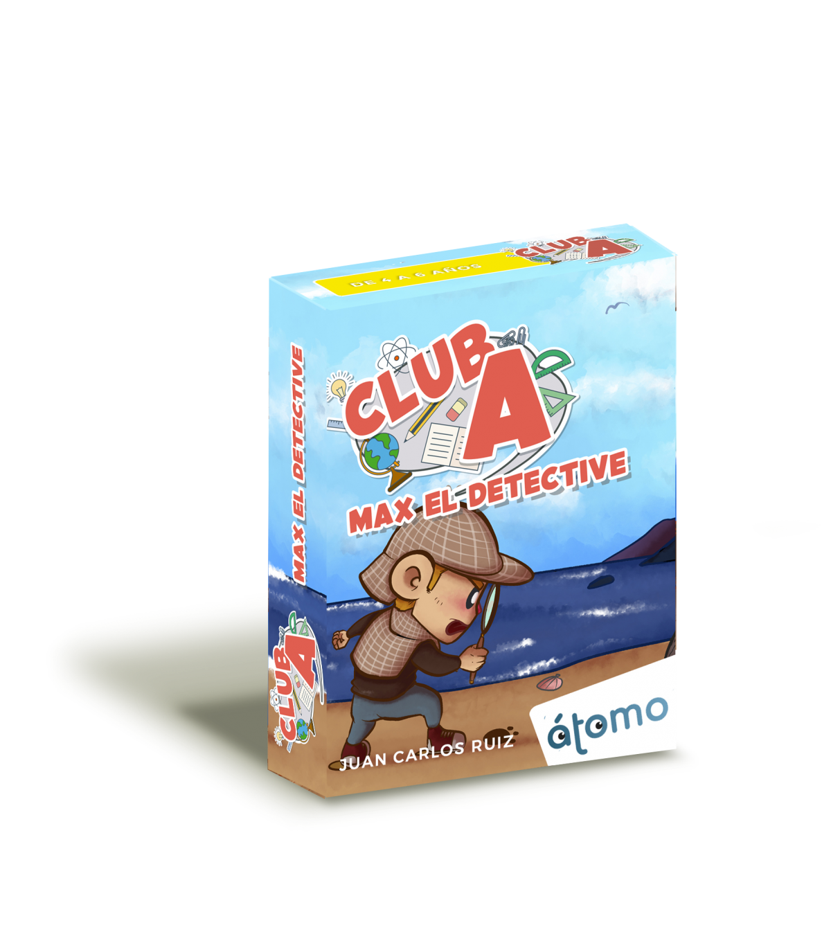 Max el Detective-Club A - Juego de cartas - Desde 4 años
