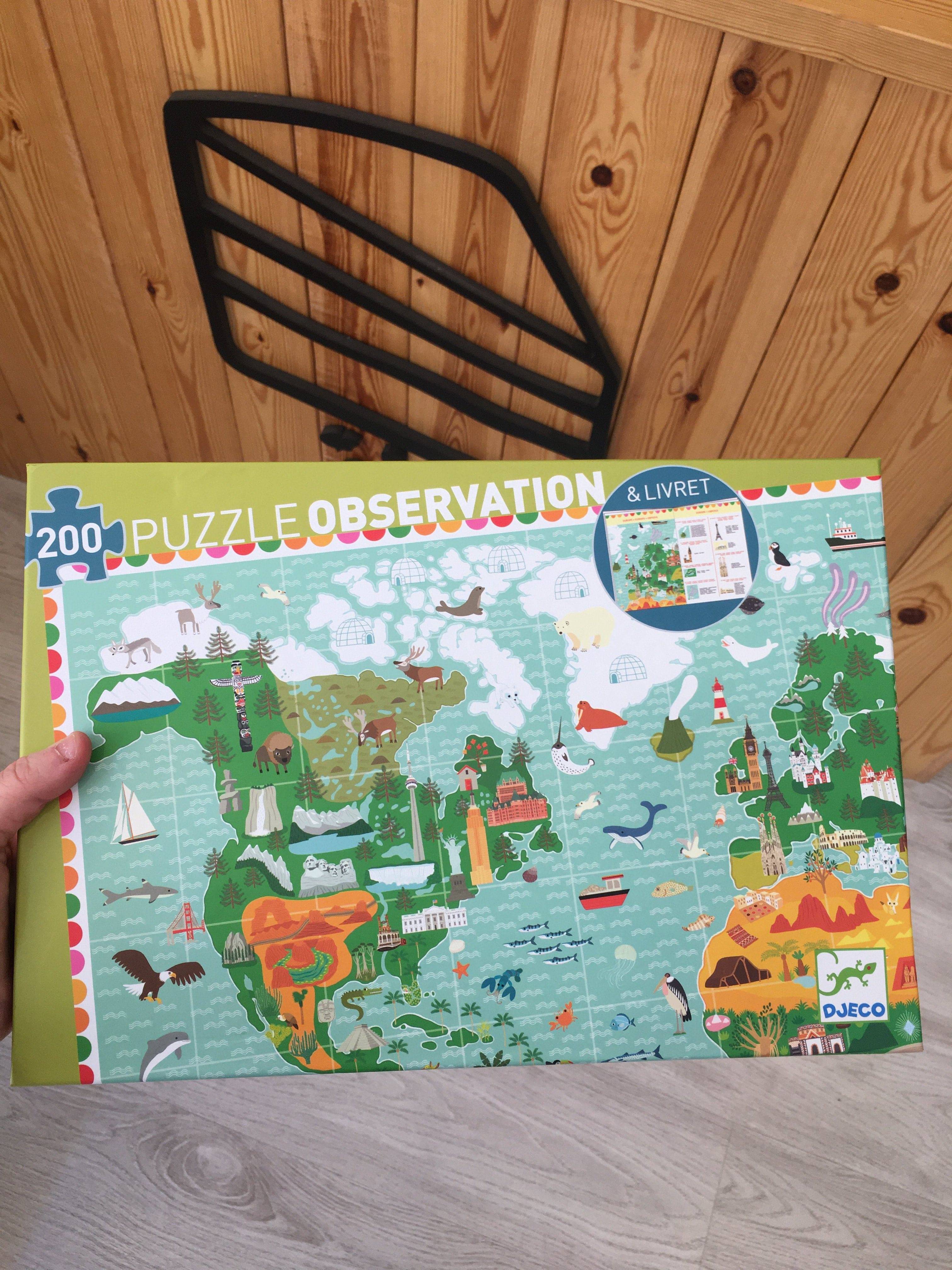 Puzzle Observación · Los Monumentos del Mundo