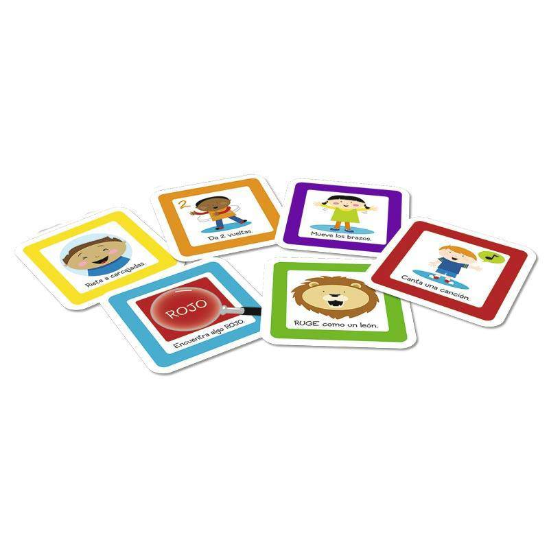 Roll and Play - Primer juego de mesa y acción - A partir de 18 meses